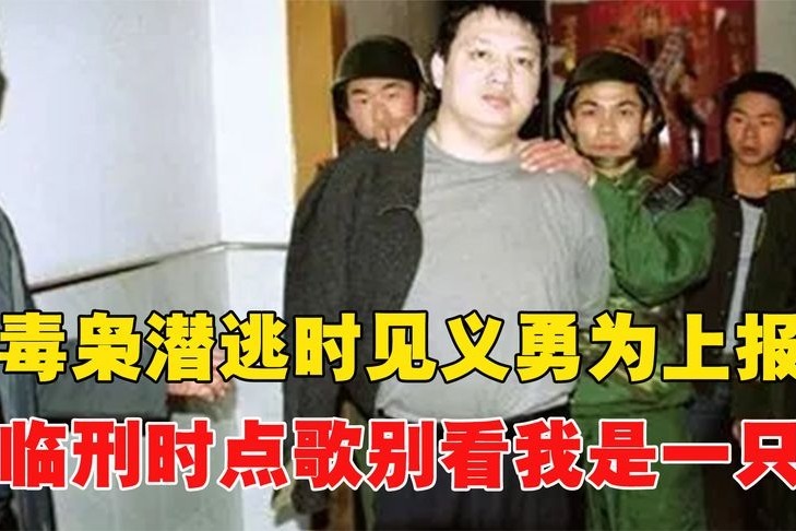 毒枭刘招华:潜逃时见义勇为上报纸,临刑时点歌:别看我是一只羊
