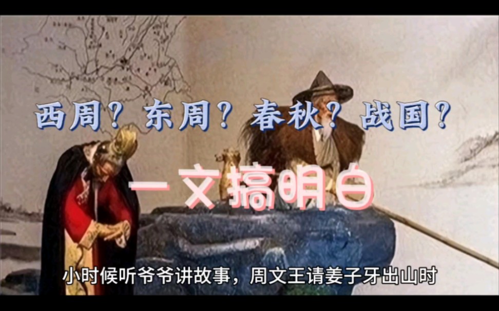 带你搞明白西周、东周、春秋、战国的划分。