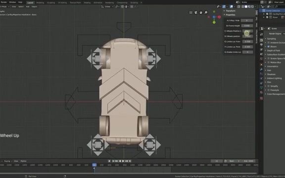 Blender插件-汽车绑定动画插件