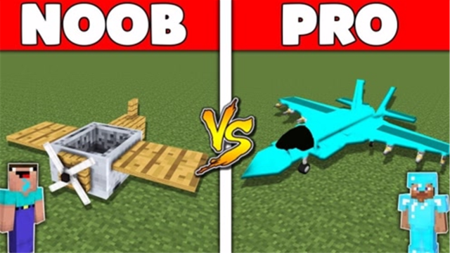 我的世界:菜鸟大神建飞机,一目了然了!