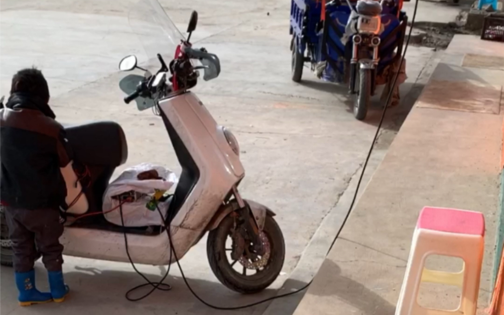 两轮电动车入疆进藏是怎么充电的,找店思路分享