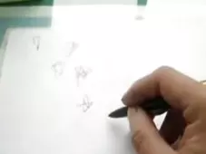 钢笔握笔方法 小学生练字田字格 练字入门字帖