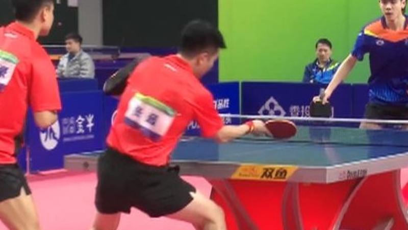 [乒乓球]全运会乒乓球资格赛男双首轮开赛