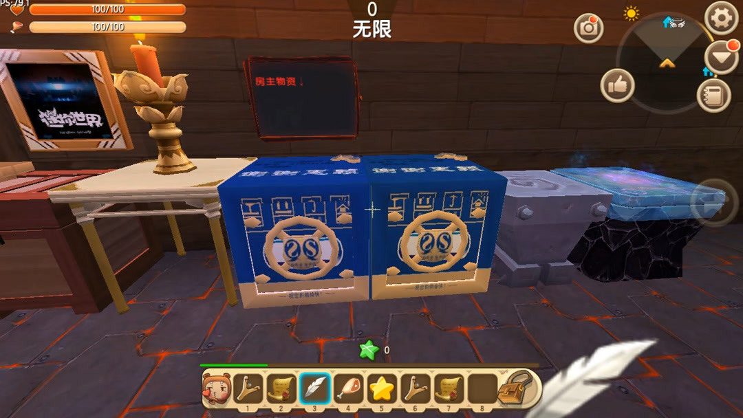 迷你世界:怪物大陆半仙冒险第一天,太恐怖都是半仙没见过的生物