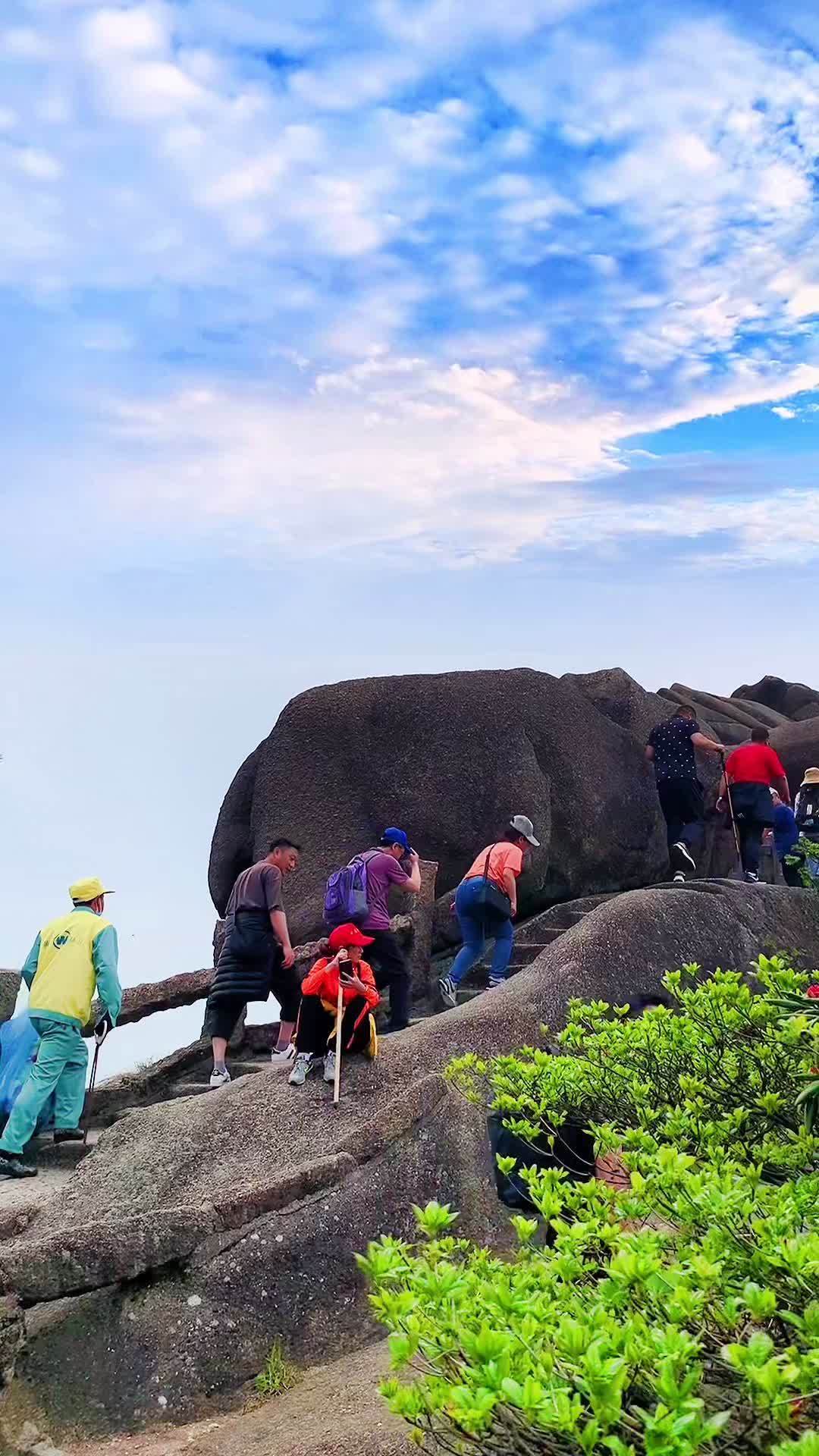 春季的黄山,很浪漫 @中国文旅直播大会