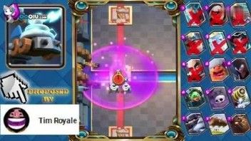 皇室战争:电击车小队vs皇室战争各种卡牌