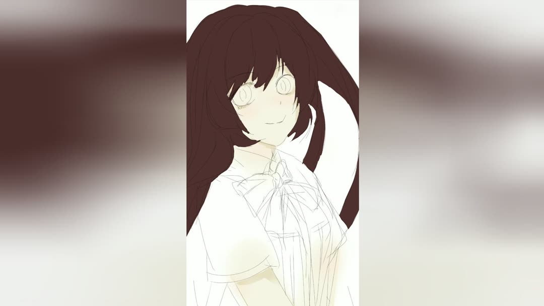 【指绘】厚涂指绘过程