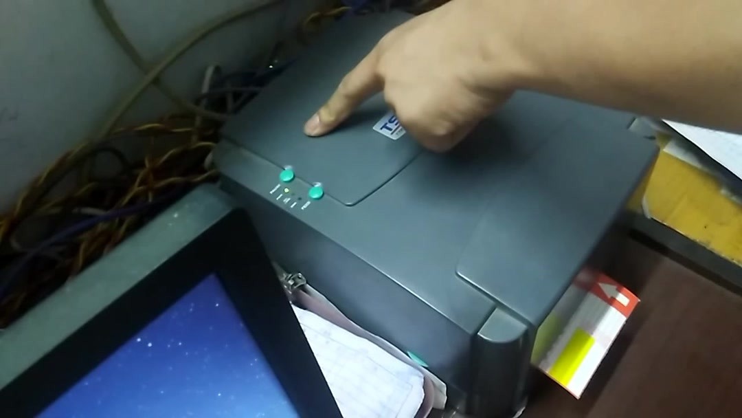 TSC打印机换纸操作