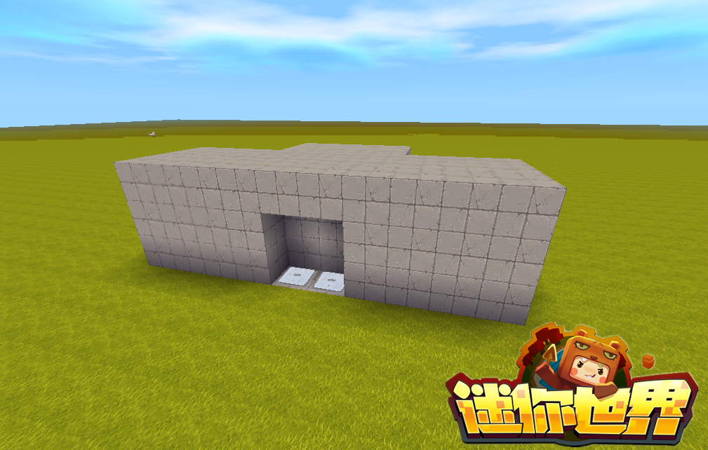 【木子秋】迷你世界电路教学:2X2机械门