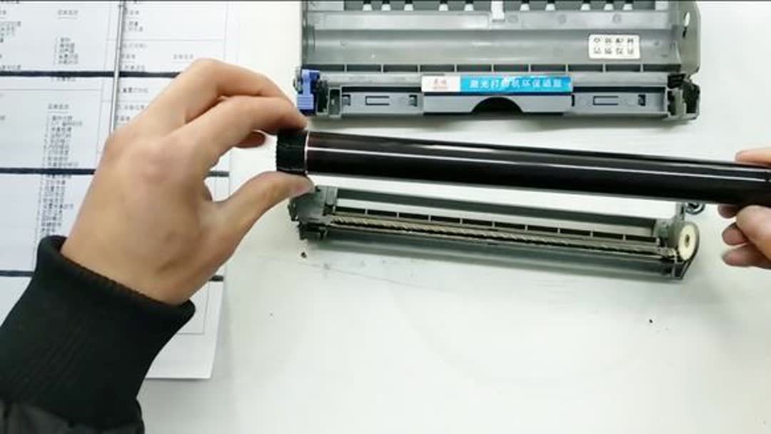 全网首发,兄弟打印机硒鼓更换鼓芯视频教程,网友分分钟学会