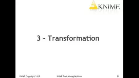 4. Text Mining Webinar - Transformation