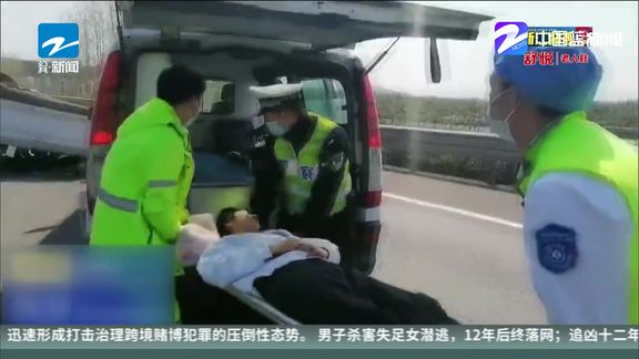 遭遇事故翻车 不系安全带后果惨重
