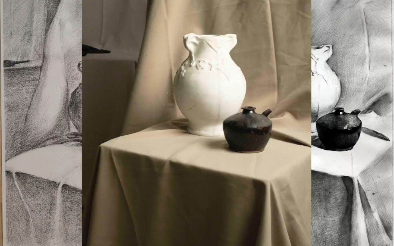 【茄子素描】“简单的东西复杂画,复杂的东西简单画”--周绘活动91期...