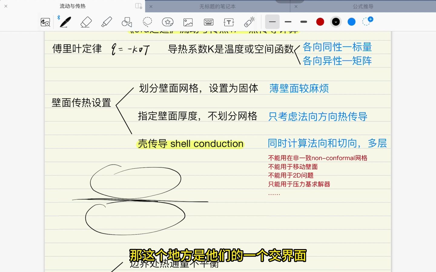 《流动与传热17》-热传导计算(壁面传热,壳传导)