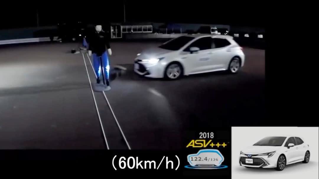 看完日本汽车自动刹车测试,我才知道啥叫真正的"黑科技"!