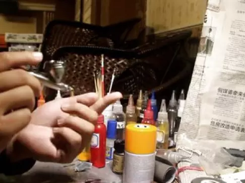 模型喷漆- 补土喷涂