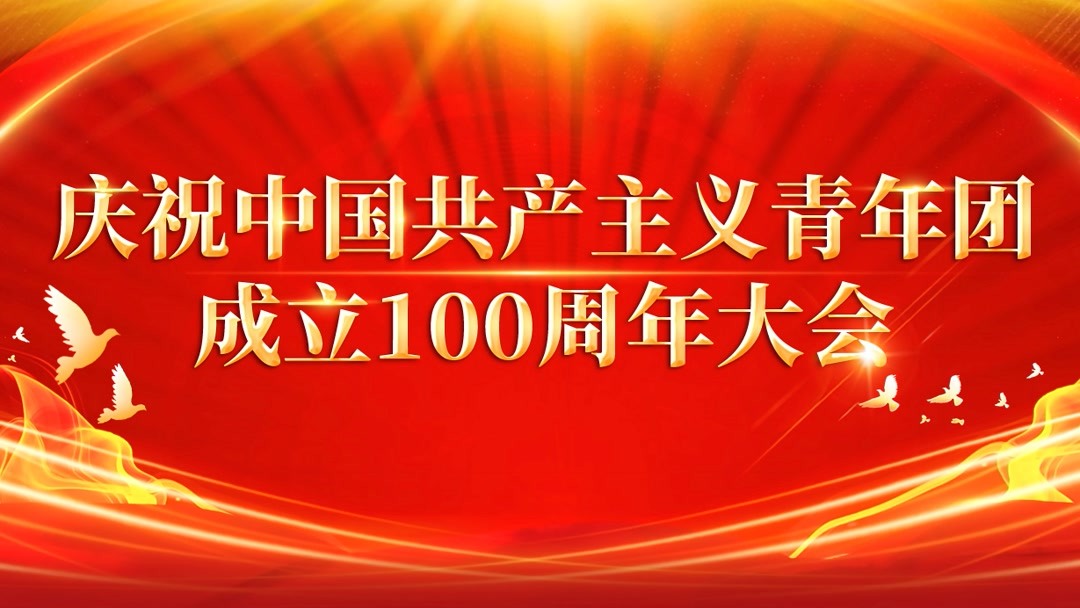 庆祝中国共产主义青年团成立100周年大会