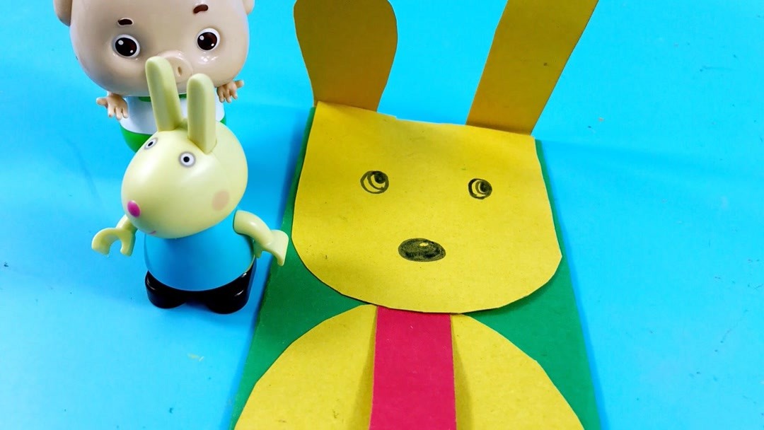 手工制做耳朵会动的小狗