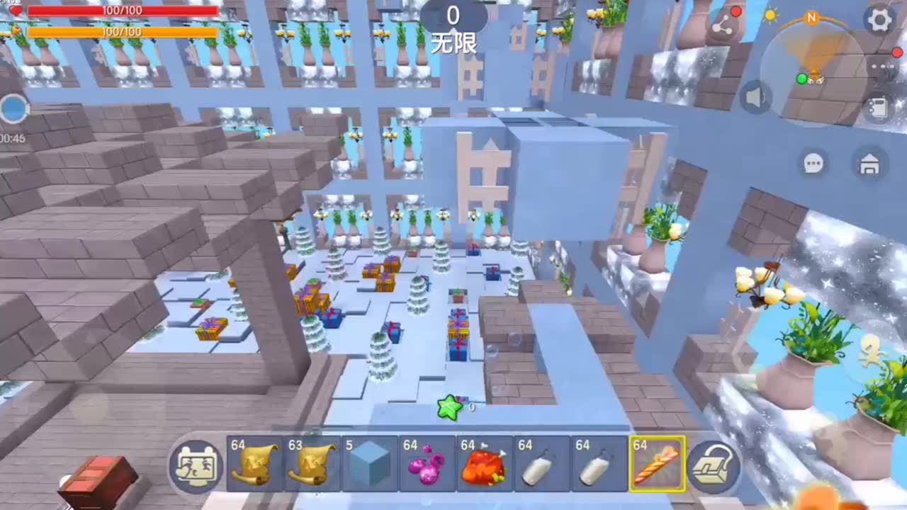 迷你世界:存档点上跳过了头,竟然以那样的方式掉下去!