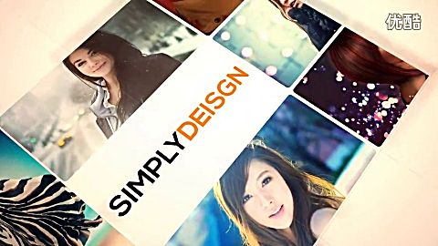 三维方块立方体旋转魔方拼合成时尚照片图片视频片头展示AE模板