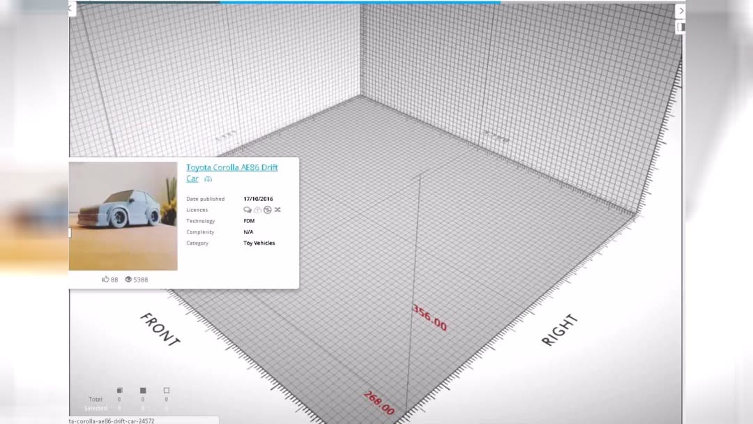 在My Mini Factory中挑选你想要的模型,稍作调整即可快速打印