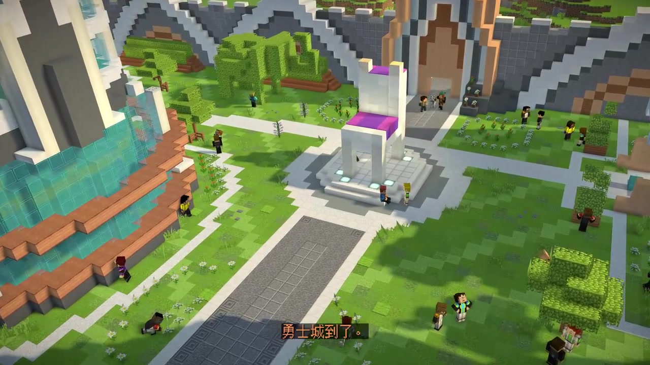 舞秋风:我的世界 故事模式 第二季- 第1集 英雄在我家 partⅠⅠⅠ 勇士...