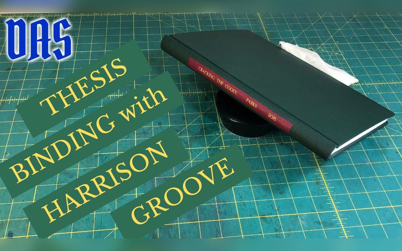 【装订】用法式凹槽装订法(French Groove)制作精装论文册(更新第3部...