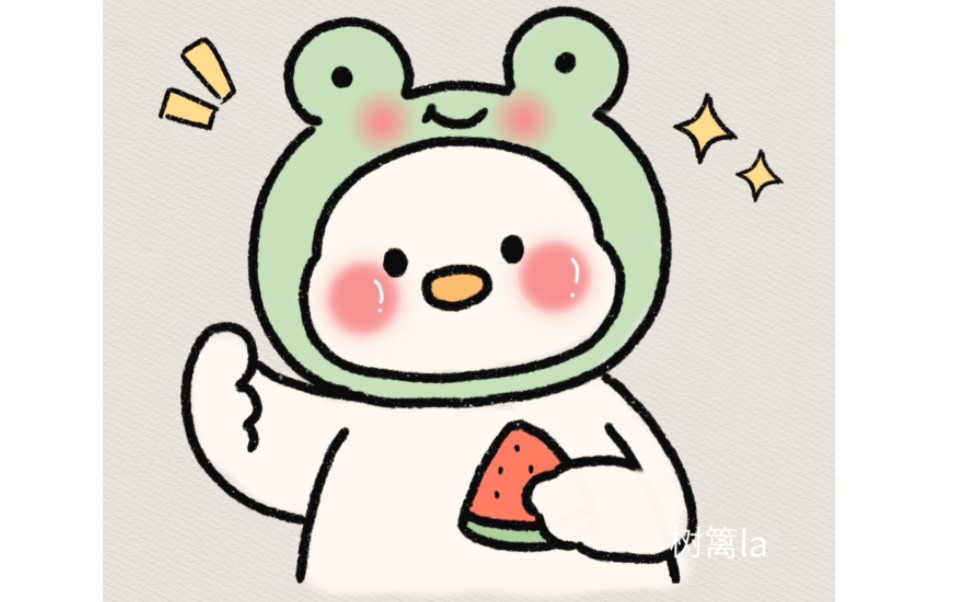 可爱简笔画【1】(含过程)