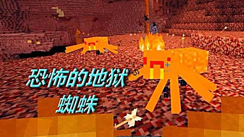 火焰解说 我的世界 1165 恐怖的地狱蜘蛛