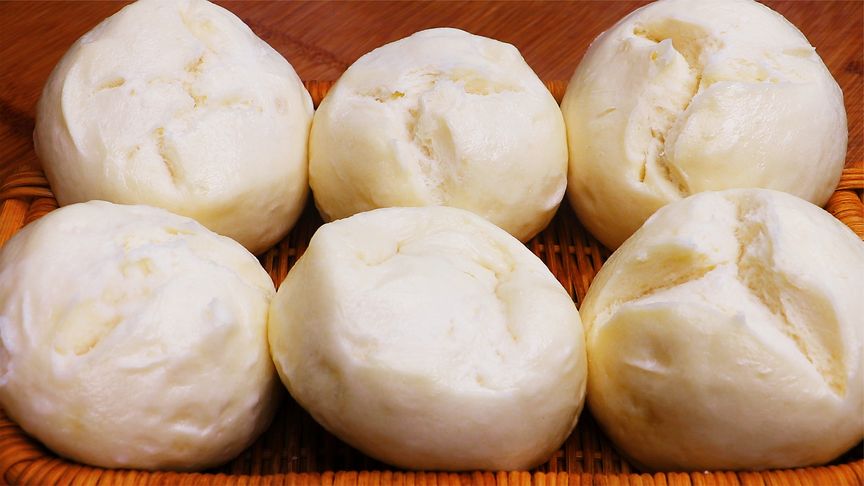 开花馒头最简单的做法,揉一揉即成型,蓬松暄软个个乐开花