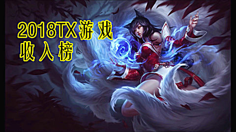 2018年腾讯游戏收益排行,英雄联盟还干不过手游?