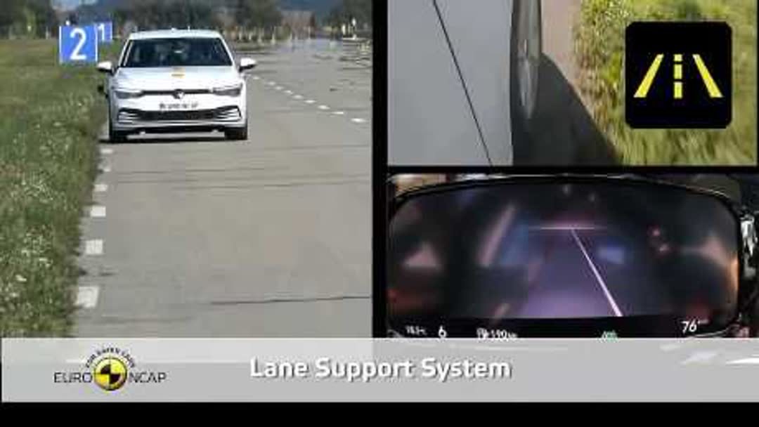 大众高尔夫8代碰撞测试