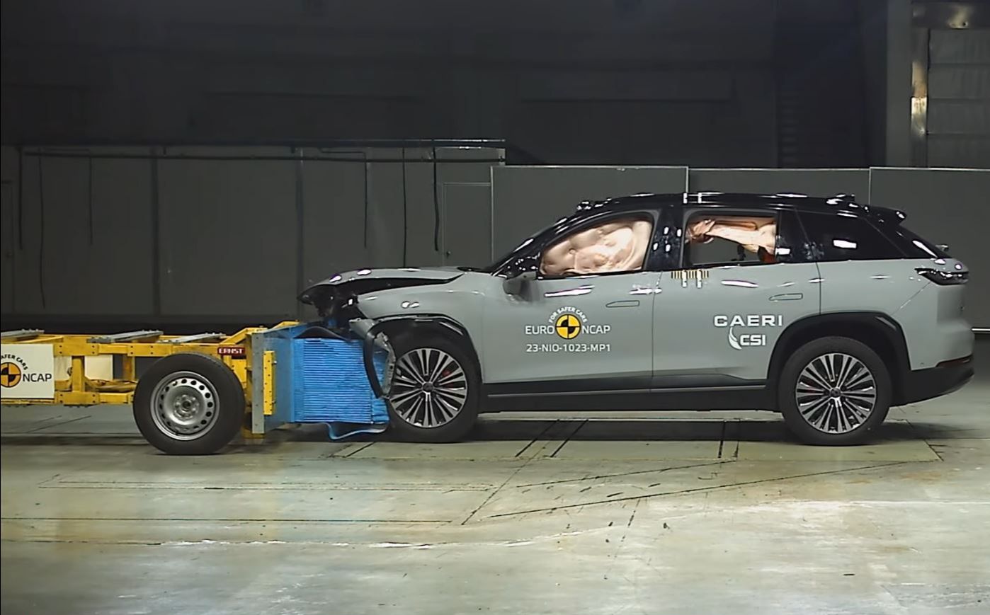 蔚来ET5、EL7——EuroNCAP碰撞测试视频