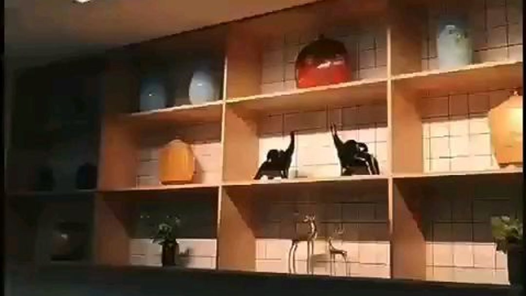 智能办公室书房卫生间自然阳光蓝天空灯