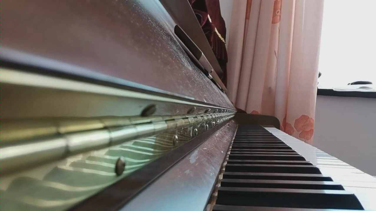 [钢琴演奏] 超简单的版本!某科学的超电磁炮T[OP],某个菜鸡up第一次...