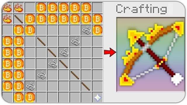 我的世界:如何制作一把价值100万美元的弓箭