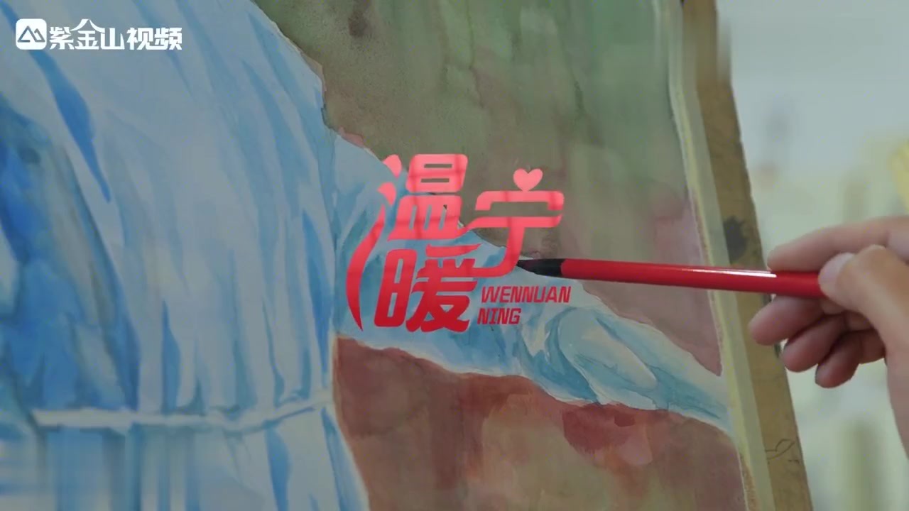温暖宁417_以艺战疫!志愿者用绘画记录抗疫感人瞬间