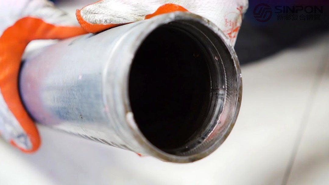 「江苏新澎」镀锌内衬不锈钢复合管的试压实验