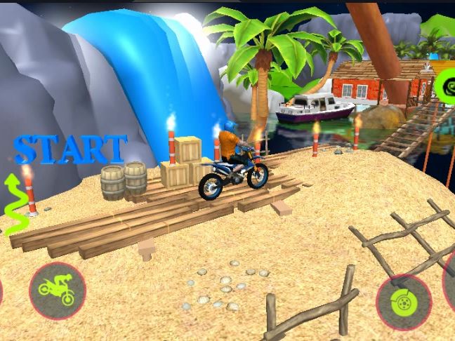 code摩托赛车 精品游戏 unity 代码手游源码 学习开发游戏 超级简单