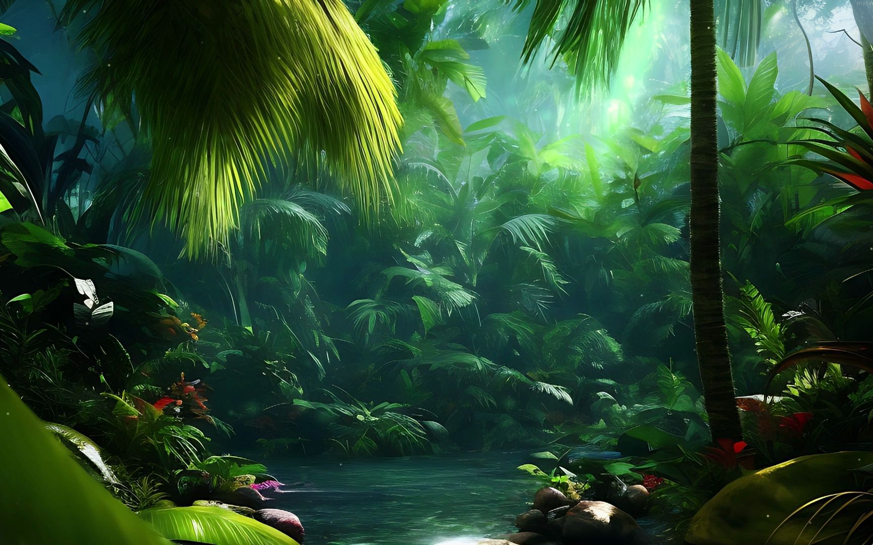 热带森林动态壁纸 Wallpaper Engine 1920*1080分辨率