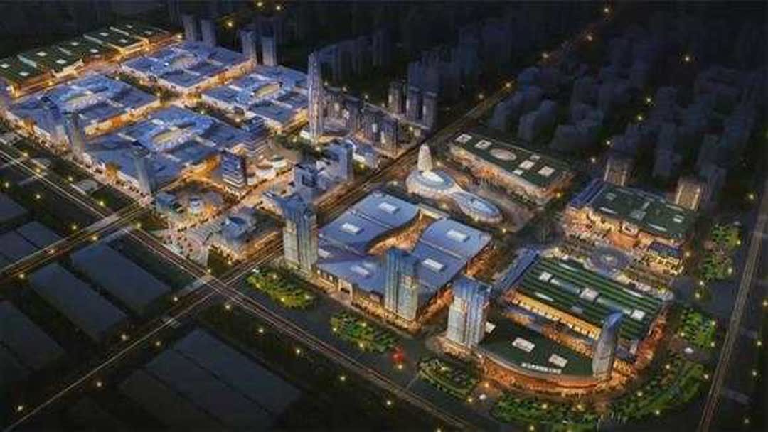 建材商场建筑外观设计案例效果图