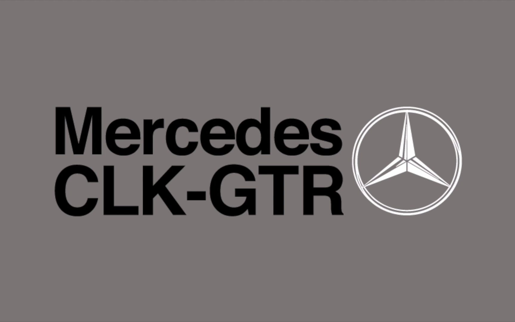 民用模型 1/24 田宫 Mercedes CLK-GTR