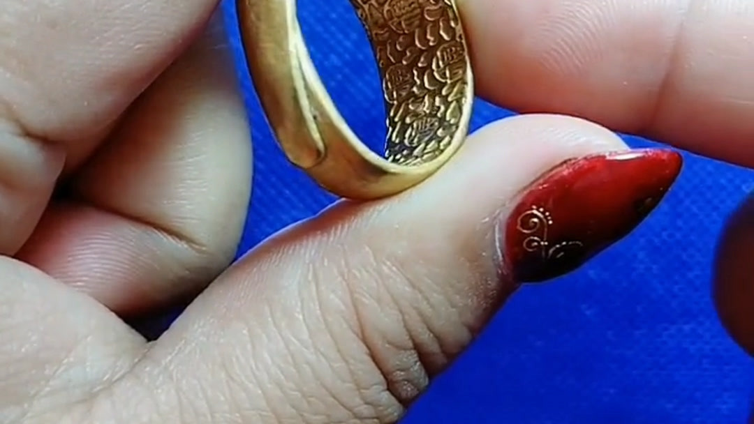 戒指编绳土方法,学到就是赚到