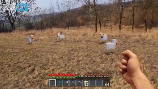 【转载】我的世界MC在现实中捉鸡