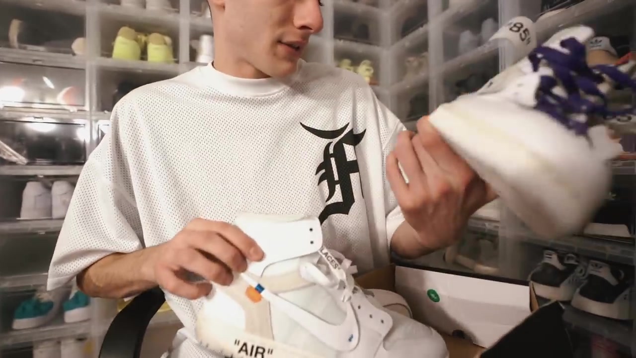 球鞋App买了双Fake Off-WhiteX AJ1?