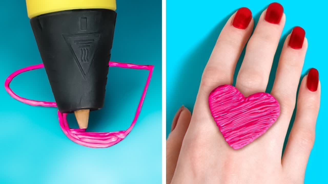 胶枪黑科技:酷炫的3D笔DIY和胶枪工艺,帮你维修家居!