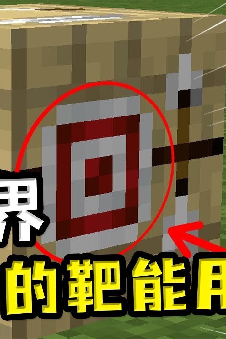 我的世界:你知道MC有哪些萌新冷知识?射中靶心就能得无数弓箭