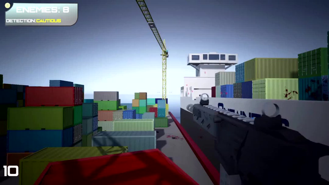 逍遥小枫 毒气弹神器啊!集装箱暗杀之王上线 杀手模拟器