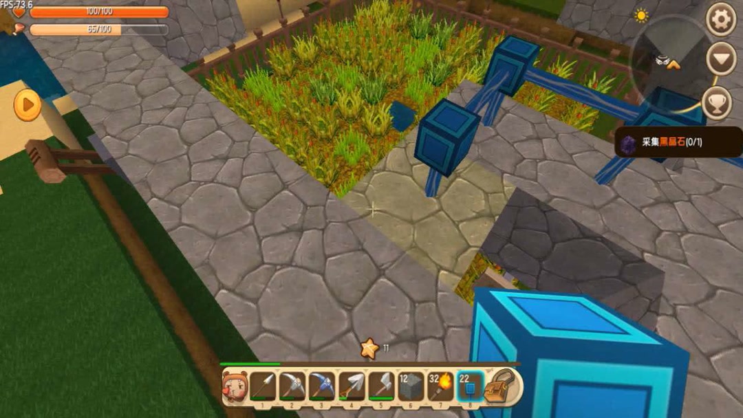 迷你世界生存第11期-04放好开关电能线和机械臂