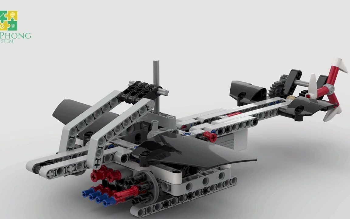 用乐高EV3做一个飞机机器人